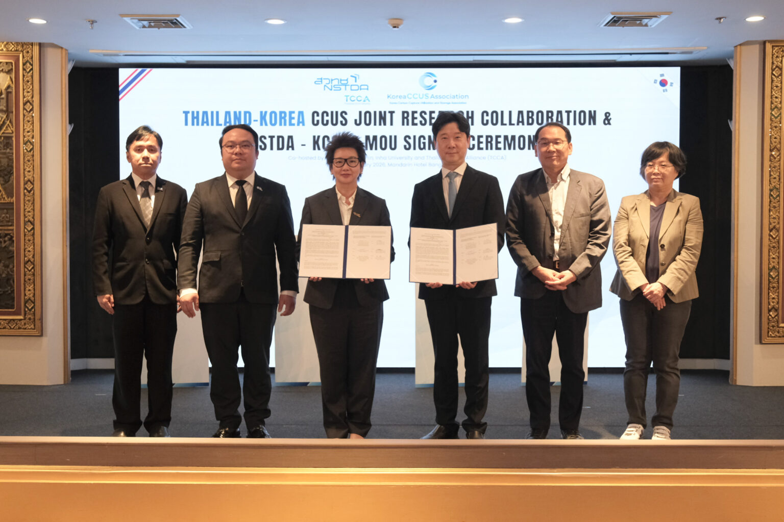 Thailand-Korea CCUS Joint Research Collaboration & NSTDA - KCCUS MOU ...